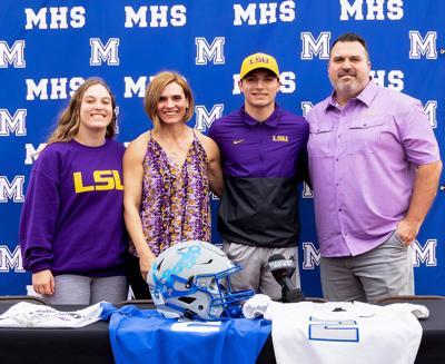 Landon Ibieta lives out childhood dream by signing with LSU football ...
