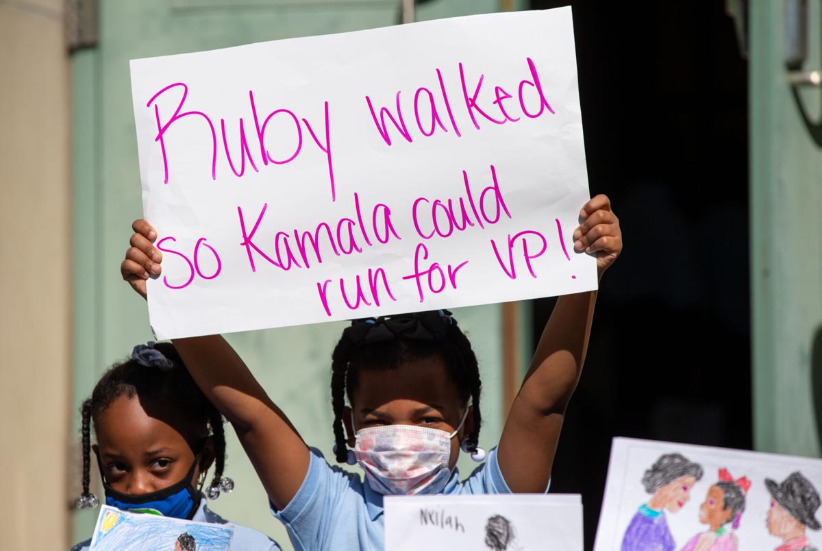 Photos: Ruby Bridges honored by students 60 years after she ...