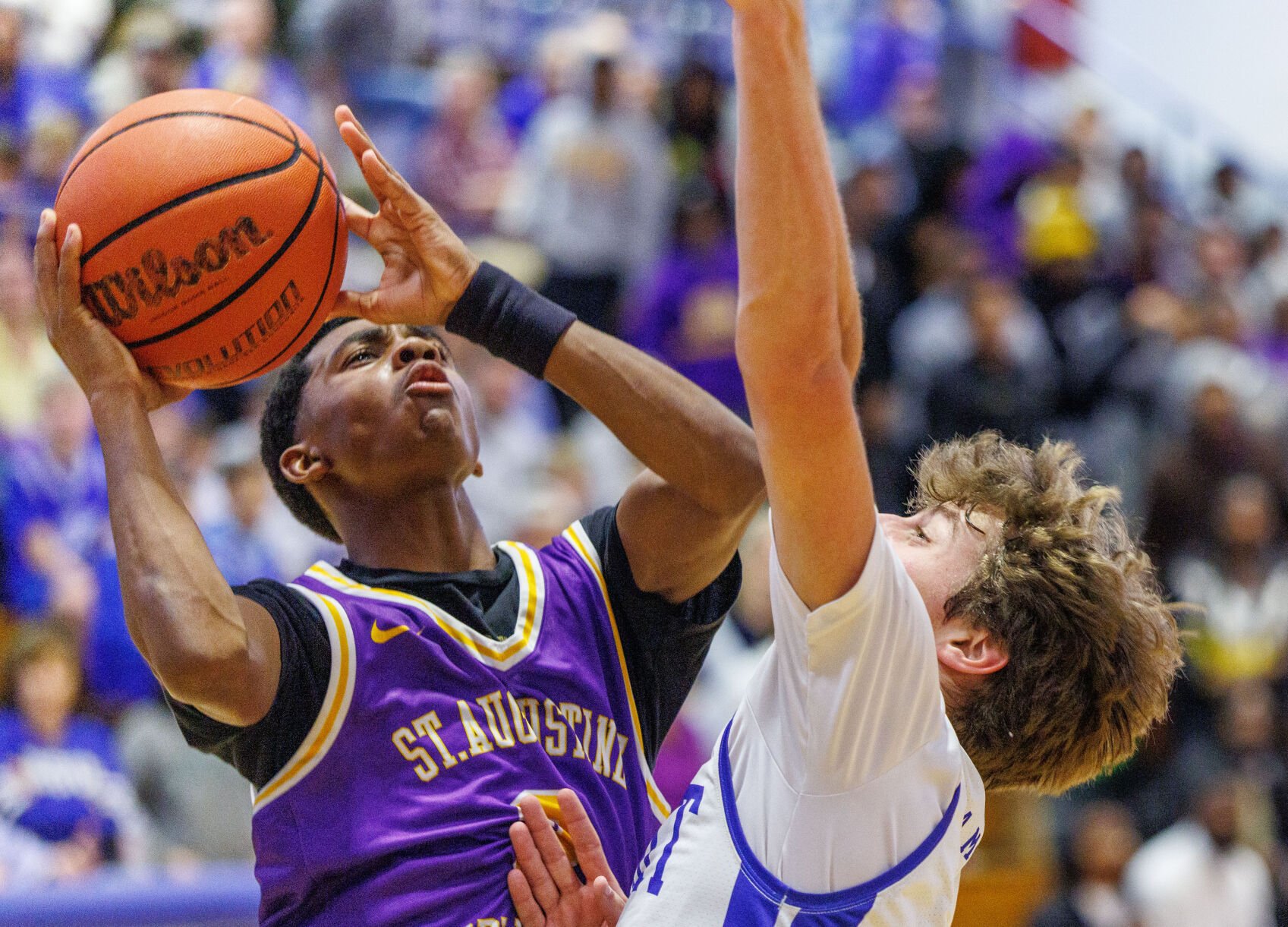 The St. Augustine-Rummel matchup breaks open with long scoring run to ...