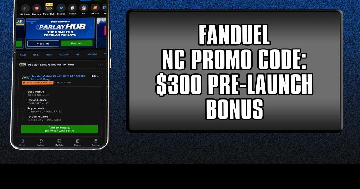 FanDuel NC promo code: Get $300 bonus with early sign-up | Sports ...