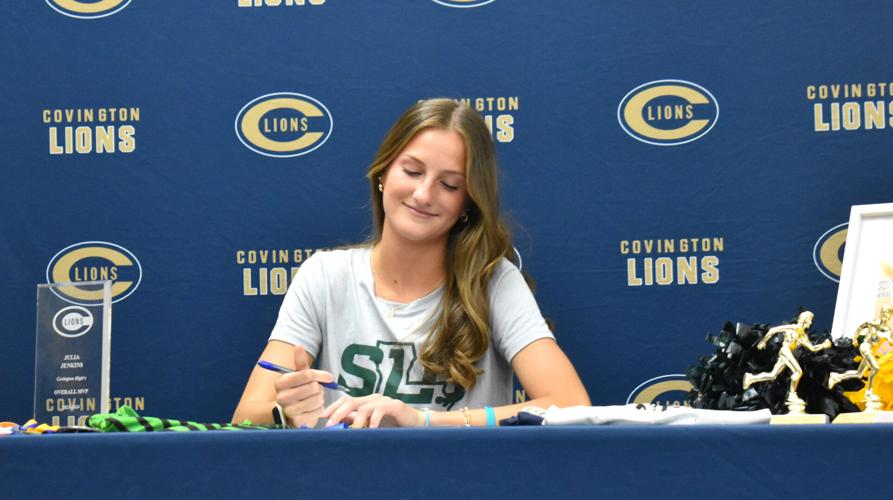 Covington jumper Julia Jenkins signs with Southeastern | St. Tammany ...