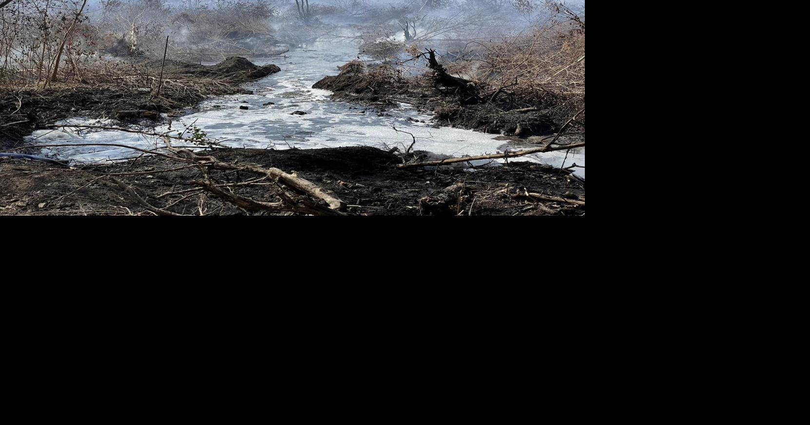 Flooding N.O. East swamp fire is helping but may boost smoke ...