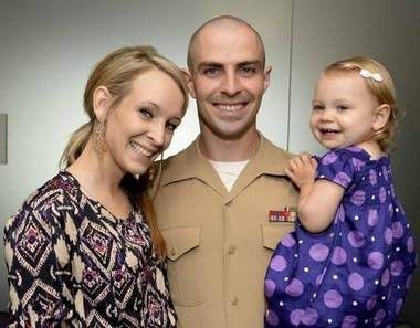 Juggling life as an active-duty Marine and a LSU football player is a ...