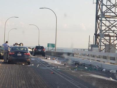 Lake Pontchartrain Causeway reopens after car overturns on way to north ...