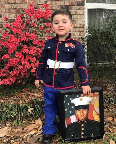 N.O. student's Marine Corps prom photos with boyfriend's baby brother ...