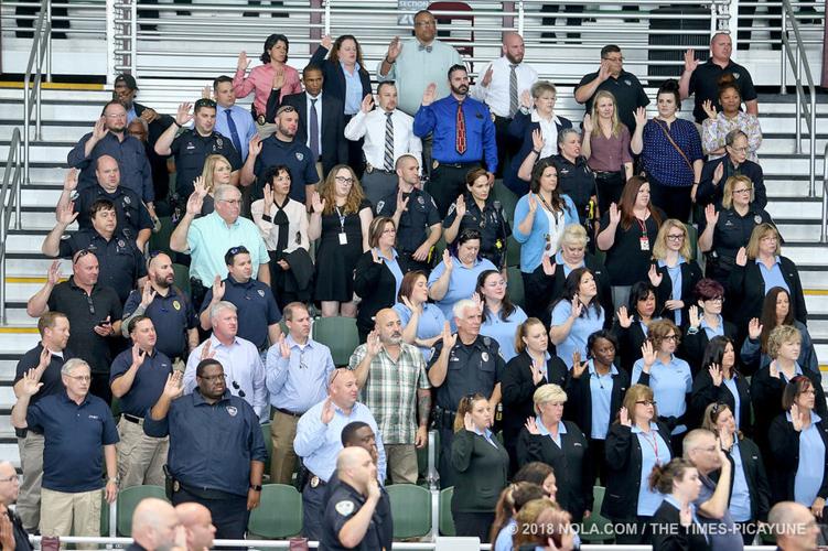 Newly-elected Jefferson Parish Sheriff Joseph Lopinto takes oath of ...