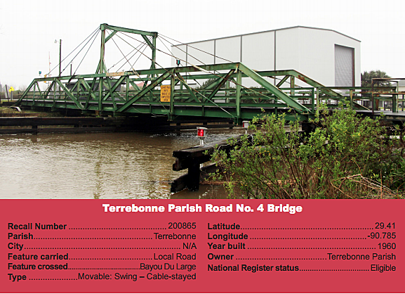 19 historic bridges of Lafourche and Terrebonne parishes | Traffic ...