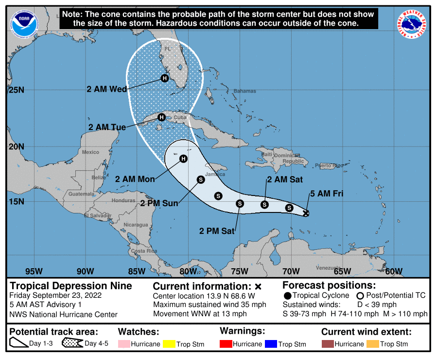 Hurricane forecast cone change: What it means for Louisiana ...