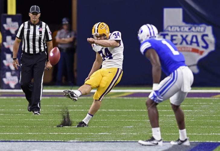 LSU kicker Connor Culp pledges to coach Ed Orgeron that field-goal ...