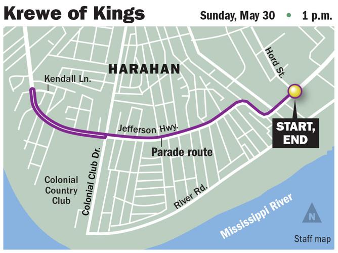 It’s Carnival time in Harahan, sort of: 'Krewe of Kings Salutes America ...