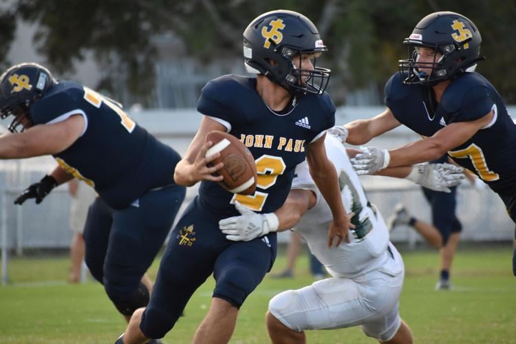 Pope John Paul II learns from adversity during scrimmage with Pine ...
