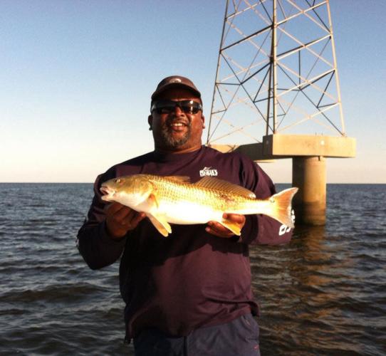 Particular pattern delivering redfish at Lake Pontchartrain's power ...