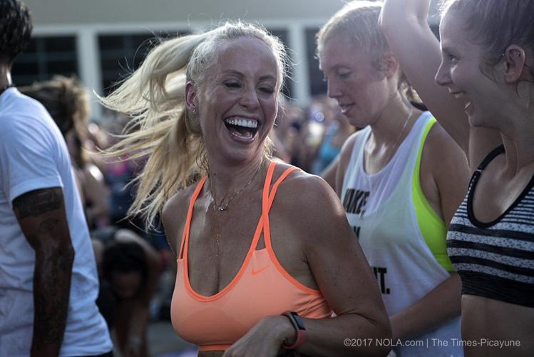 Beachbody hosts sunrise Coach Summit outside the Superdome | Health ...
