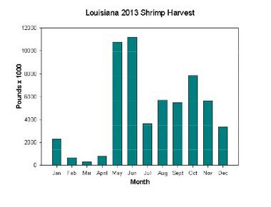 Louisiana shrimp harvest slightly down in 2014, and prices up ...