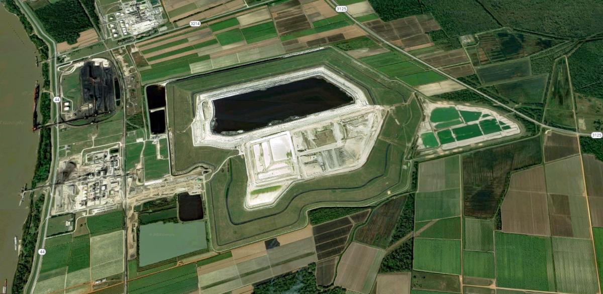 Acid water atop slumping Uncle Sam gypsum pile threatens swamps ...