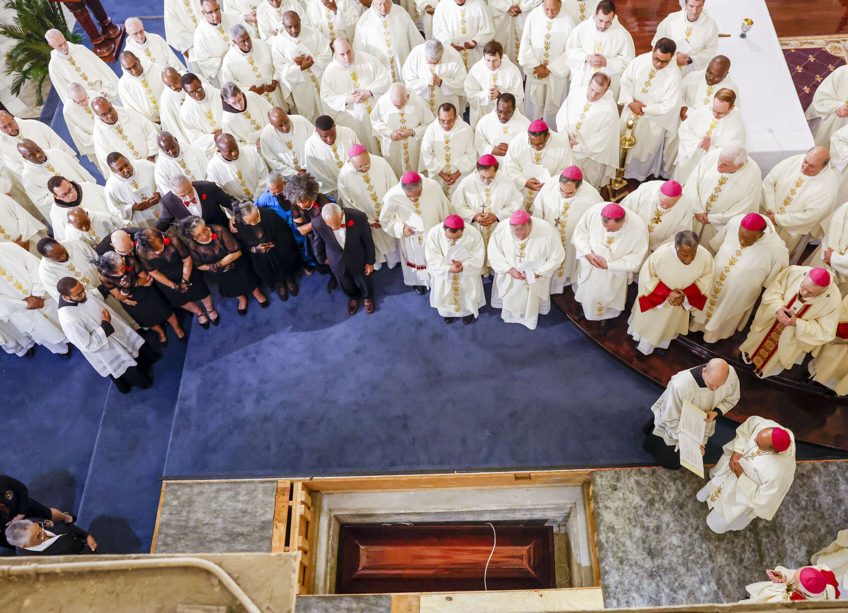Bishop Fernand Cheri buried in the St. Louis Cathedral | Photos | nola.com