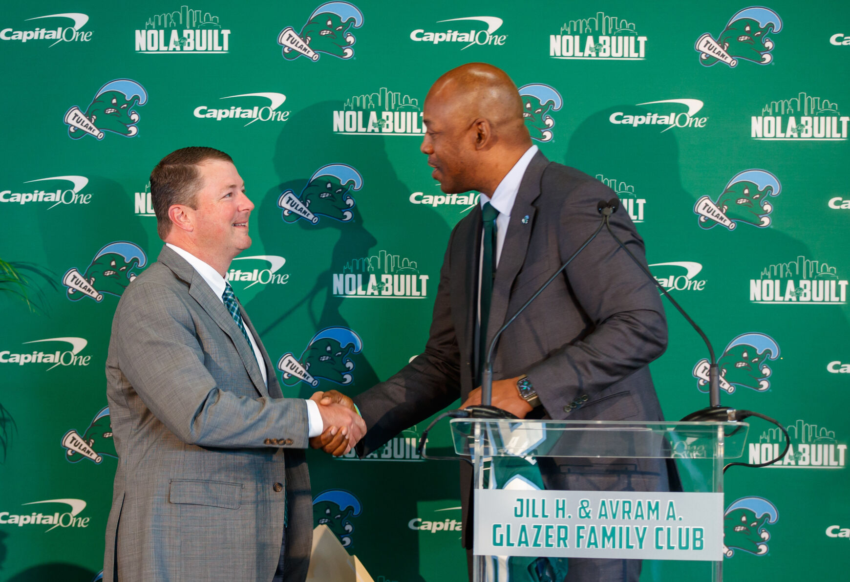 Photos: Will Hall is introduced as the new Tulane football head coach ...