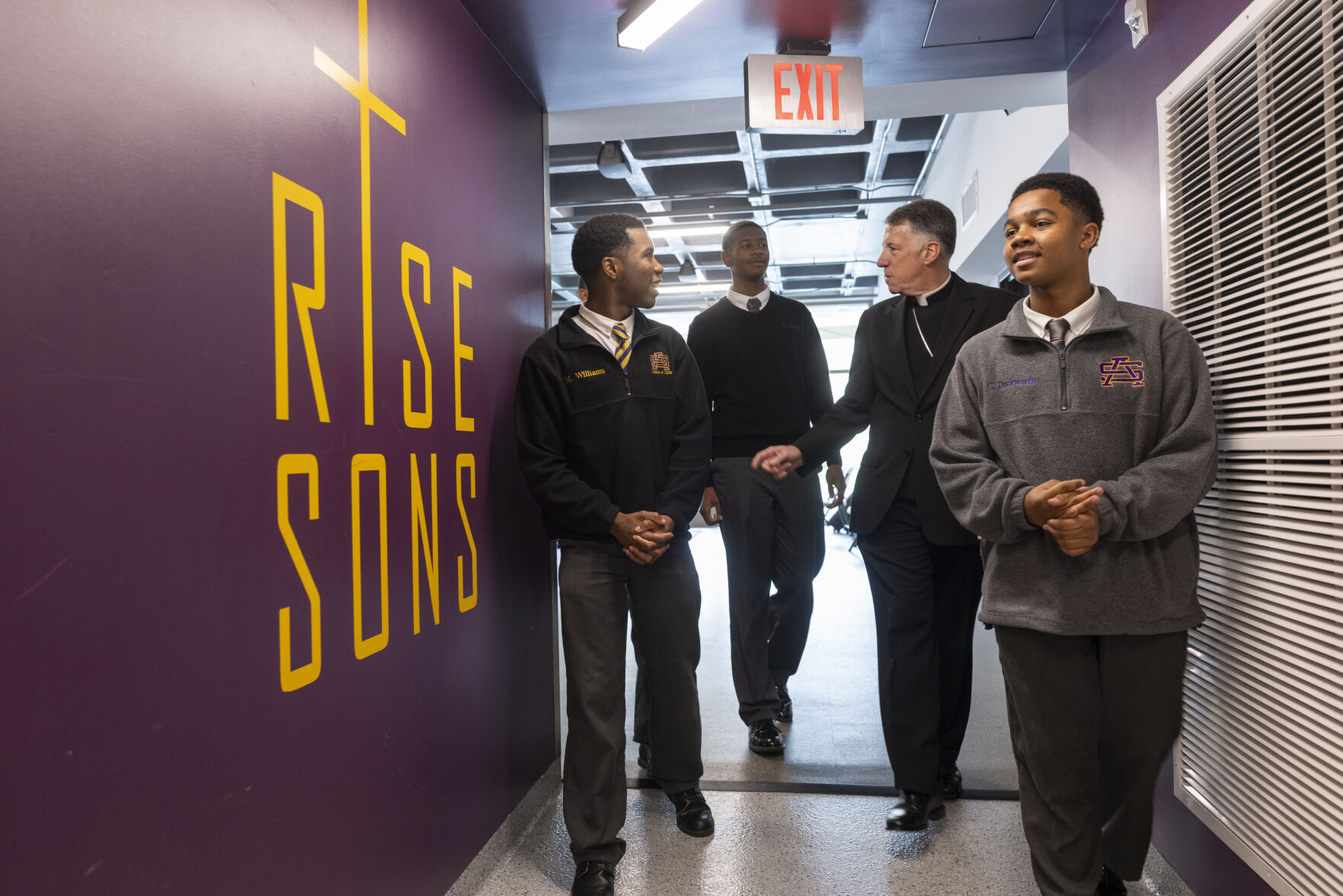 Photos: Incoming Archbishop Checchio visits Catholic schools on first ...