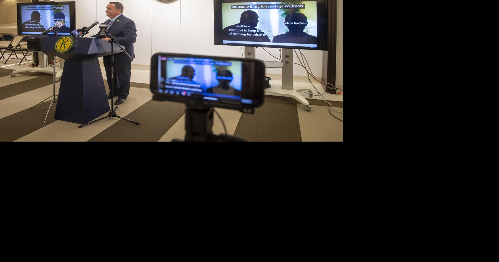 Photos: Kenner Mayor Ben Zahn claims election rigging by playing ...