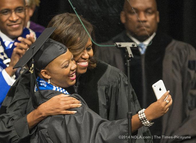 Michelle Obama in New Orleans: College graduates must help others reach ...