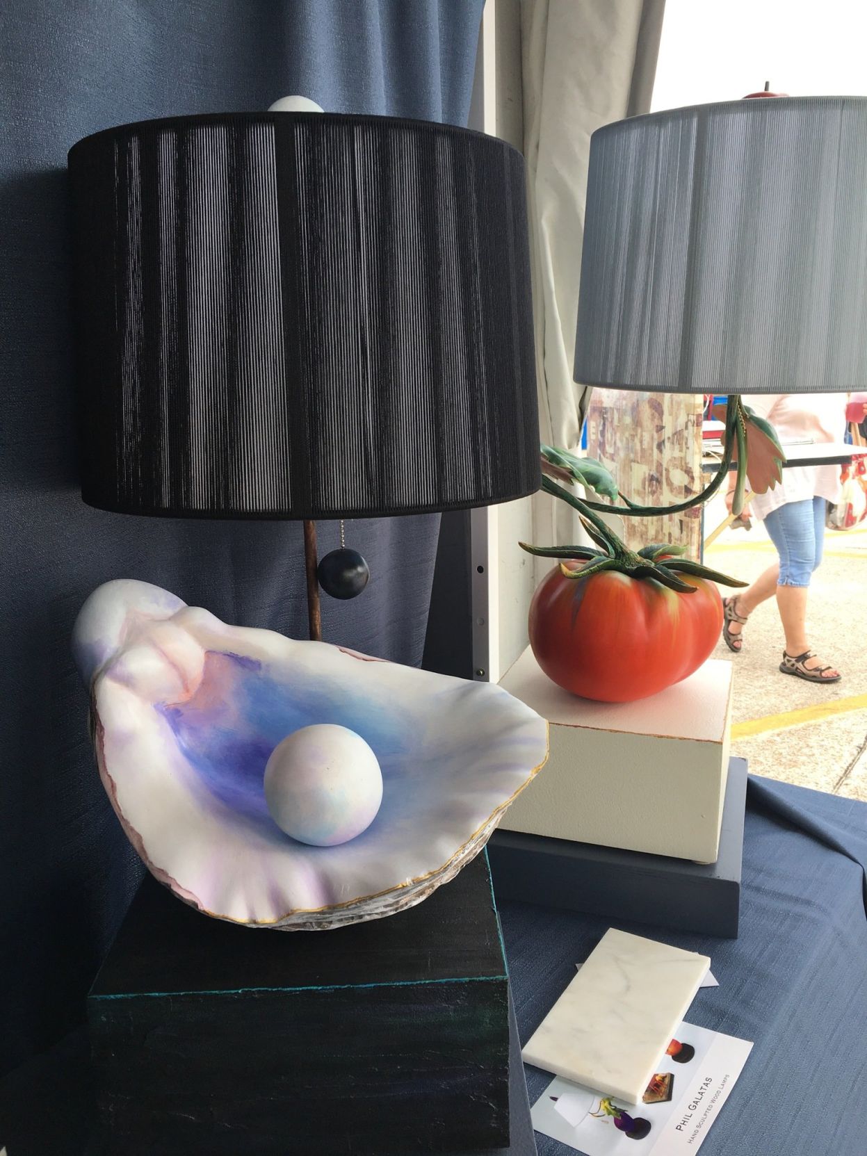 Phil Galatas carves Louisiana flavor into sculptural vegetable lamps ...