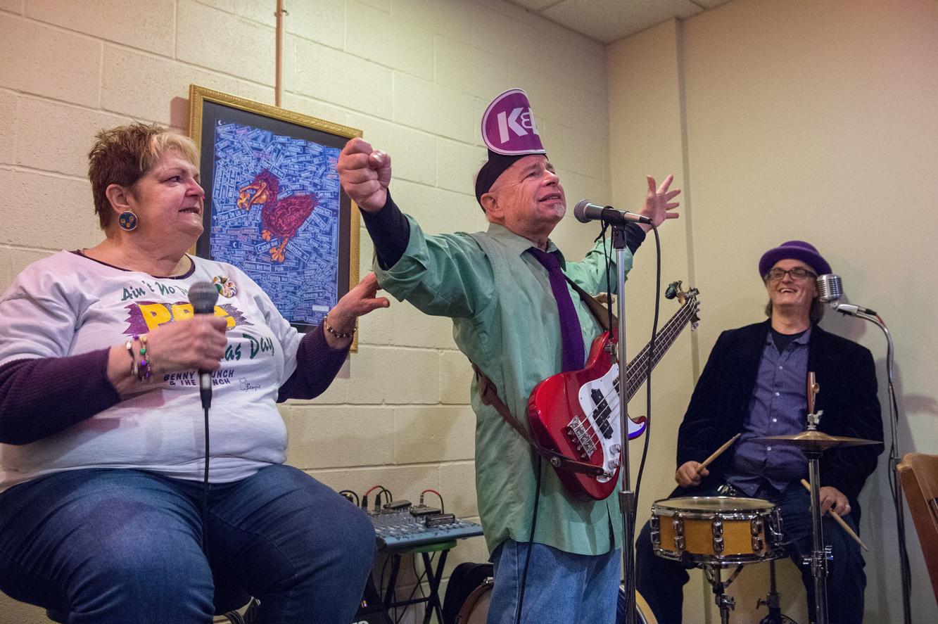 The late Carlo Nuccio was a larger-than-life New Orleans drummer and ...