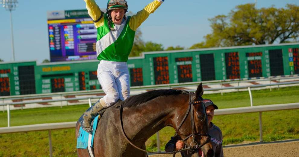 Jockey James Graham, trainer Tom Amoss and owner Maggi Moss earn Fair ...