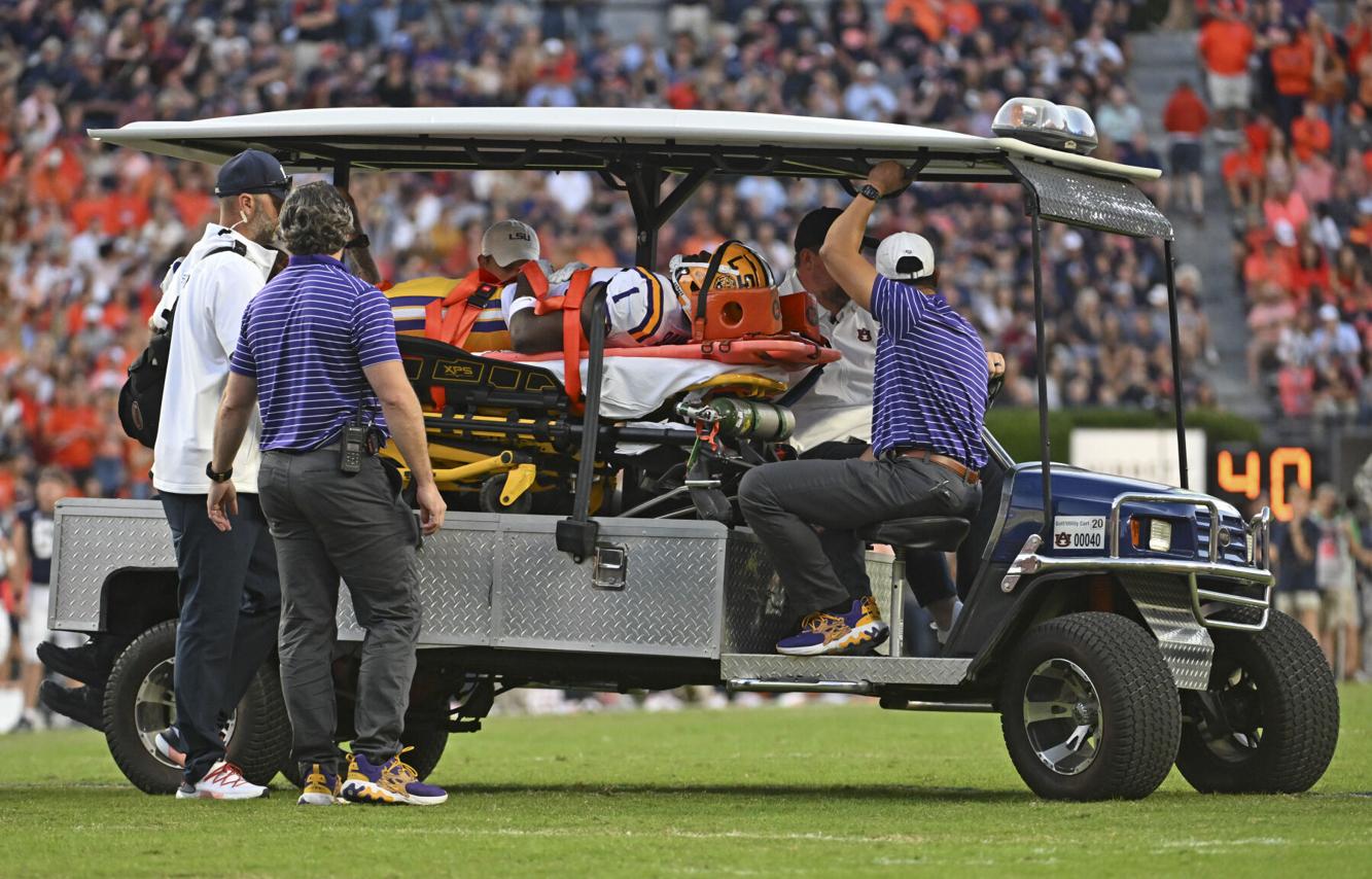 LSU Injury update: Sevyn Banks suffers spinal cord bruise, Major Burns ...