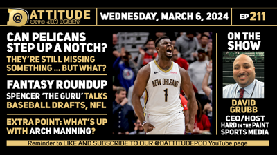 Pelicans 5th in NBA West; Fantasy Roundup: Dattitude Podcast | Sports Betting | nola.com