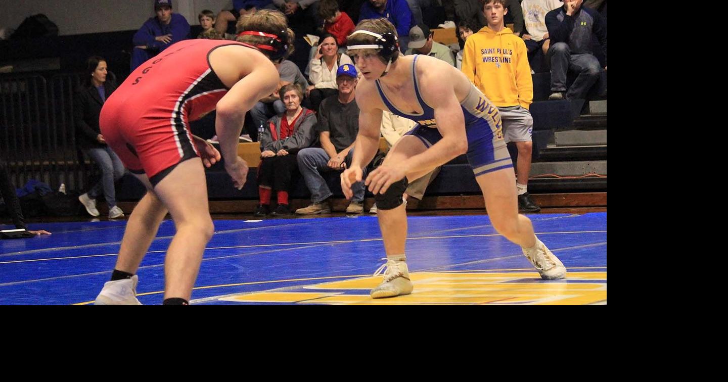 St. Paul's senior Landry Barker leads the Wolves on the mat | St ...
