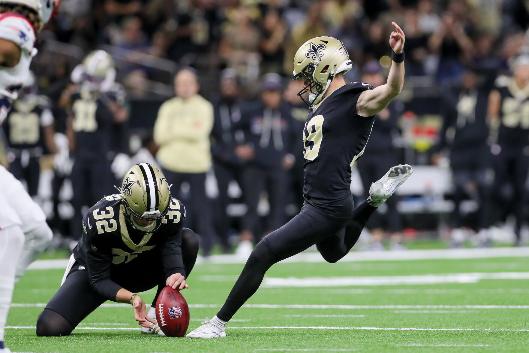 Saints remain committed to Blake Grupe after Chicago miss | Saints ...