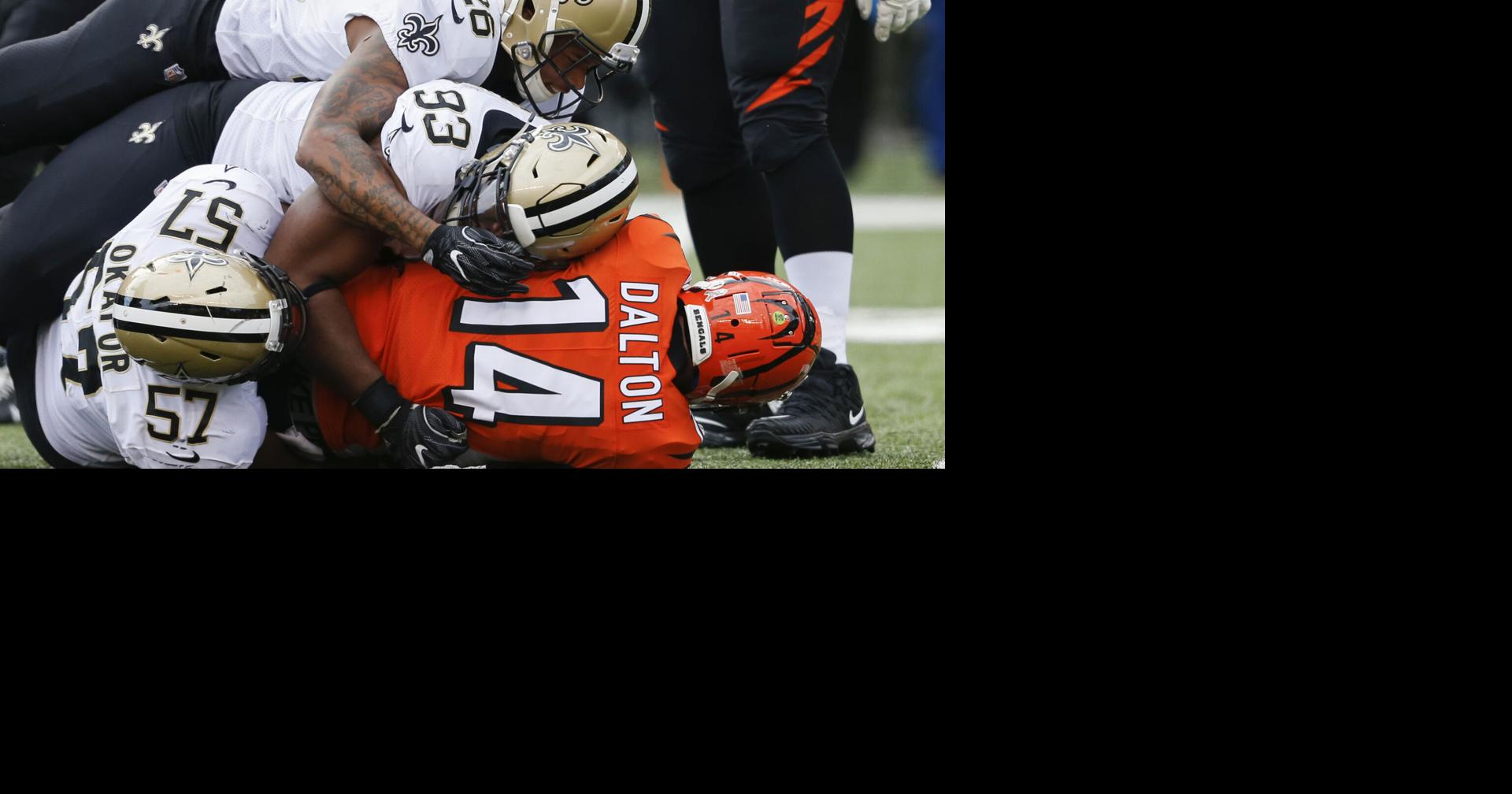 New Orleans Saints vs. Cincinnati Bengals: Series and QB history ...