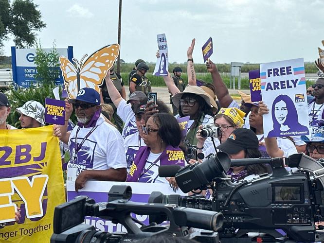 Justice Journey protests ICE in Basile and Jena, Louisiana | News ...