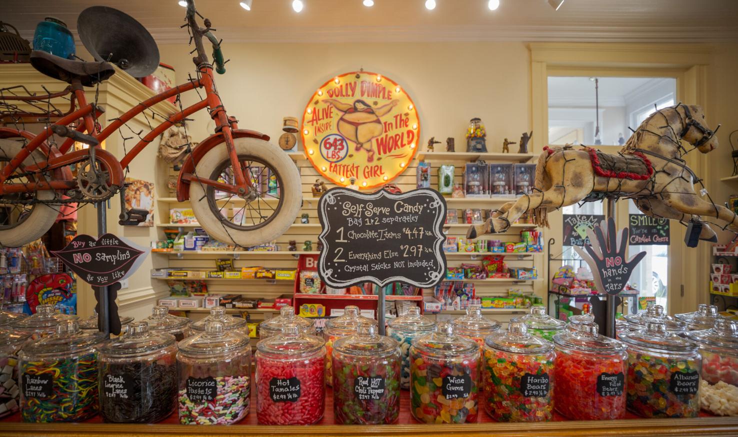 Inside an old-fashioned candy store and soda shop in Mandeville, life ...