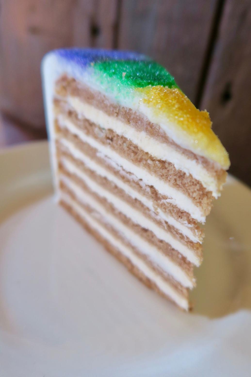King cake doberge, a seven-level stunner, combines two New Orleans ...