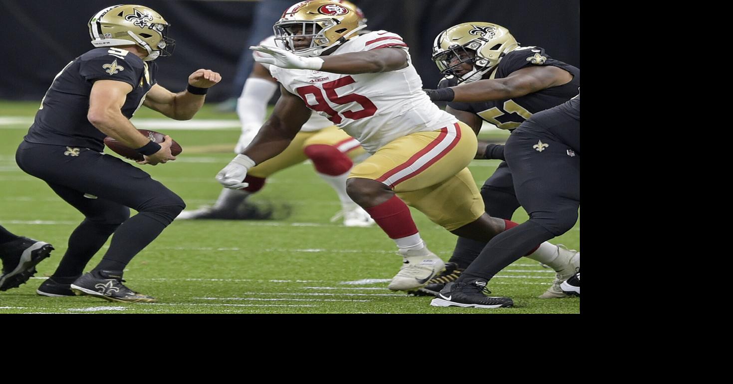 Saints will sign the 49ers lineman who broke Drew Brees' ribs on a 2020 ...