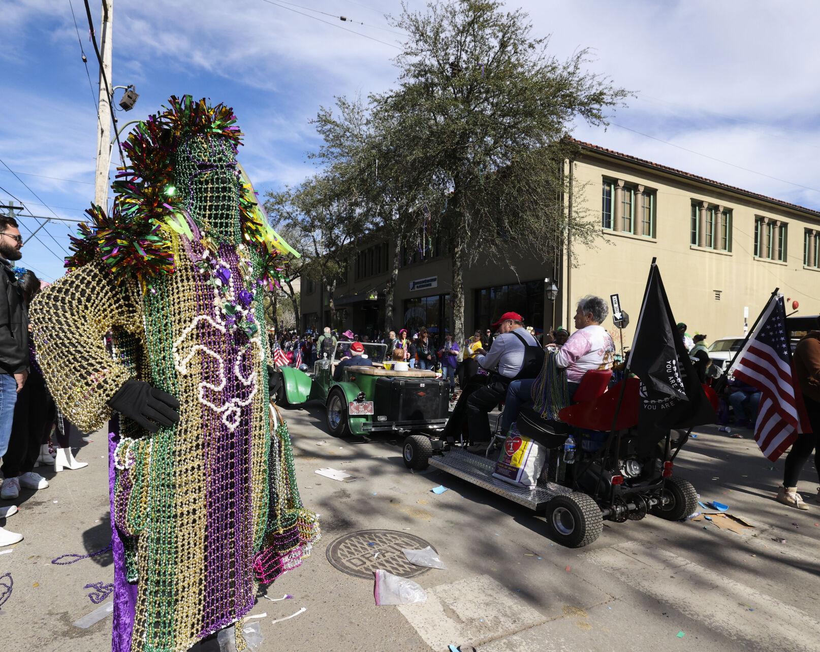 The Krewe of Tucks rolled to the theme Tucks Can't Drive 55 ...
