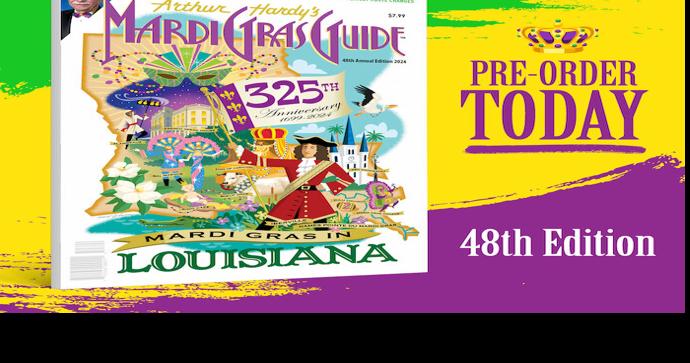 Where to buy New Orleans Mardi Gras guide in Louisiana | Arthur Hardy ...