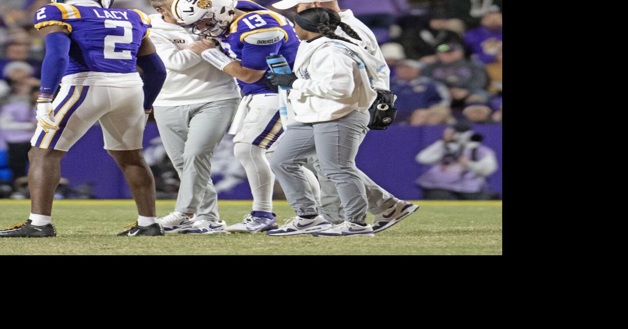 LSU QB Garrett Nussmeier injured in game vs. Oklahoma | LSU | nola.com