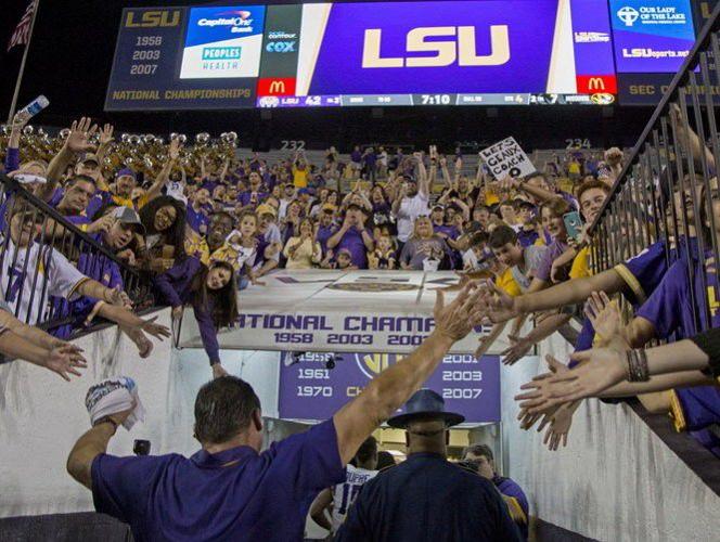 Coach O's first ride, Etling needs to slide: Your LSU football ...