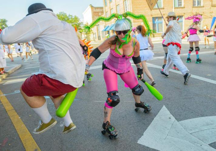 Photos: New Orleans runners duck and dodge bulls during annual Running ...
