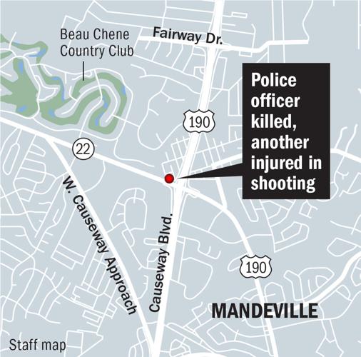 Mandeville police shooting: One officer dead; another injured after ...