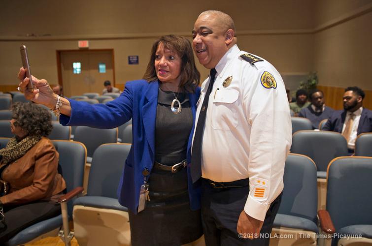 NOPD chief Michael Harrison honored during City Council meeting: See ...