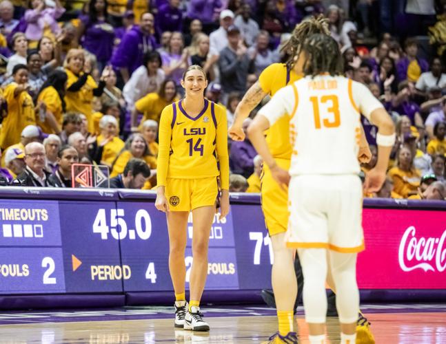 LSU’s Izzy Besselman talks ‘surreal’ senior night moment | Womens ...