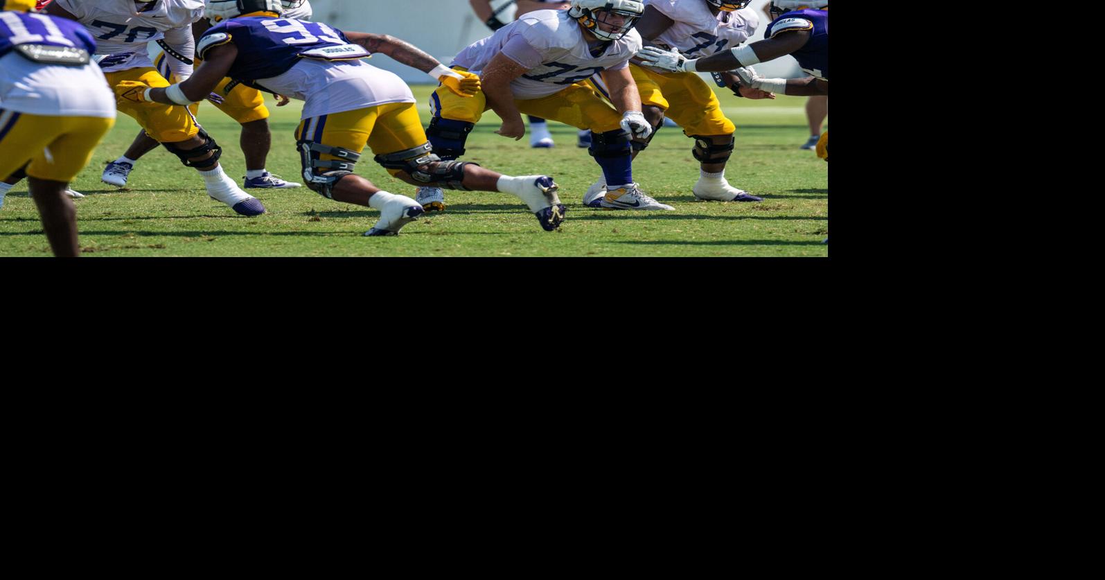 LSU football observations: Tyree Adams starts offensive line | LSU ...