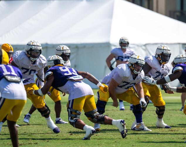 LSU football observations: Tyree Adams starts offensive line | LSU ...