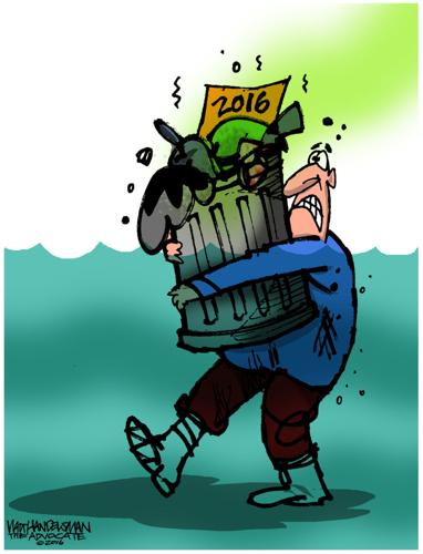 Smiley Anders: Dear 2016, we'd rather drink weed killer than go through ...