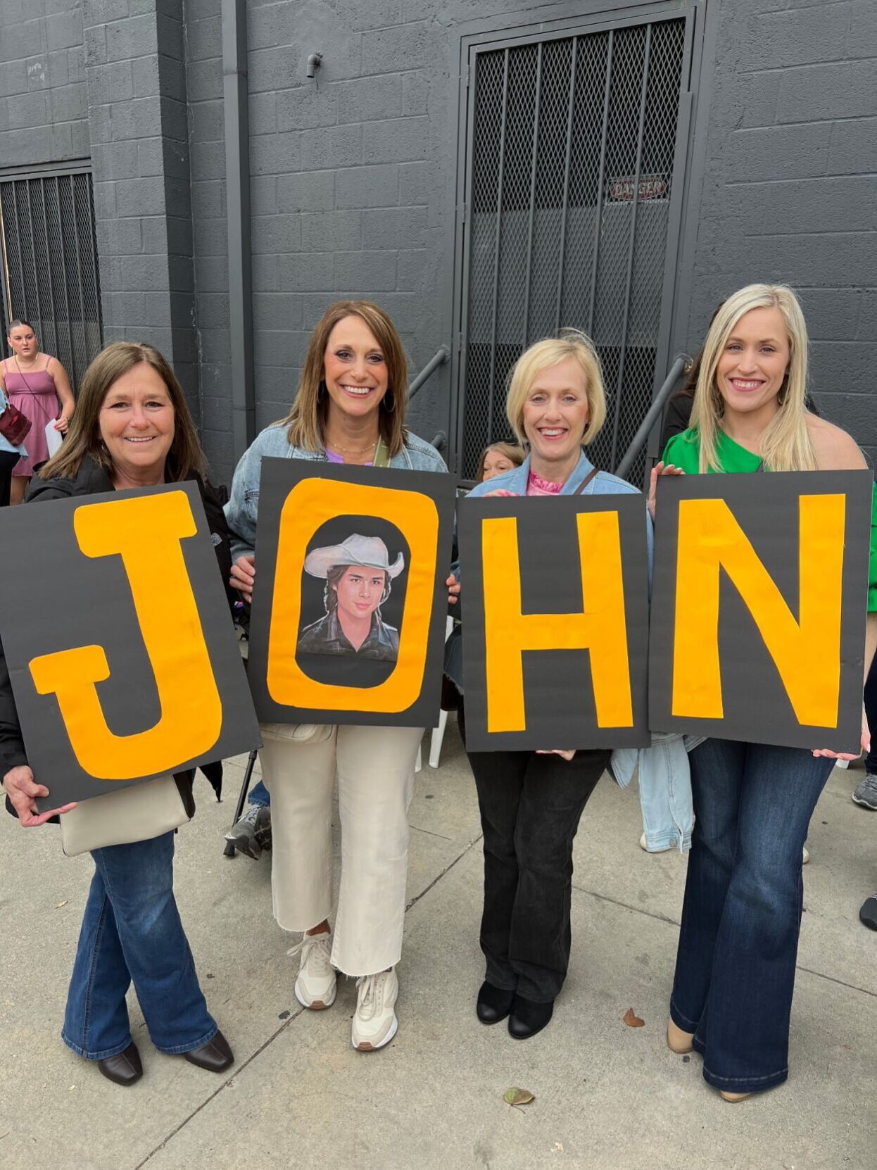 Photos: Friends and family show up to support Louisiana's John Foster ...