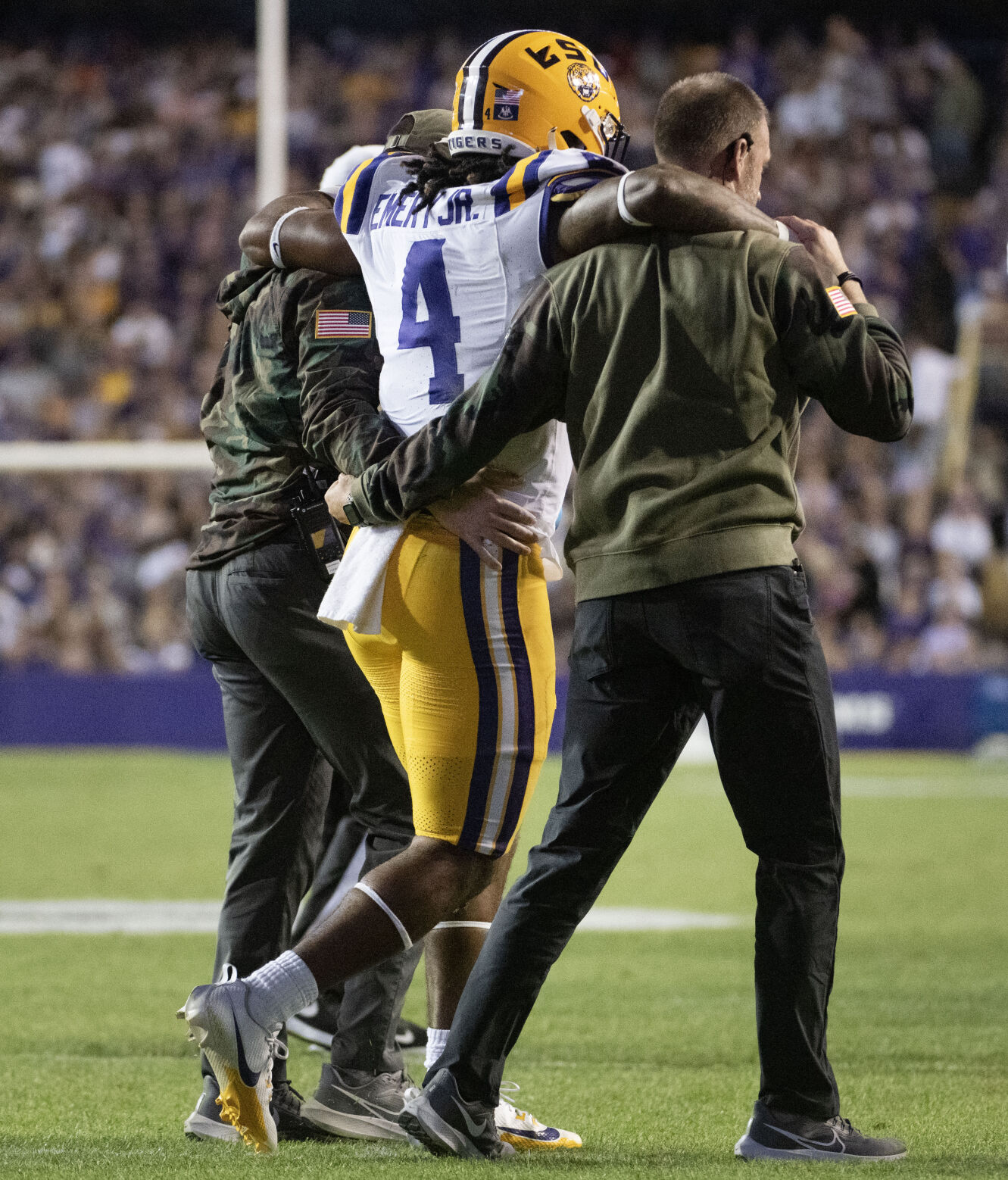 LSU running back John Emery did not return against Florida | LSU | nola.com