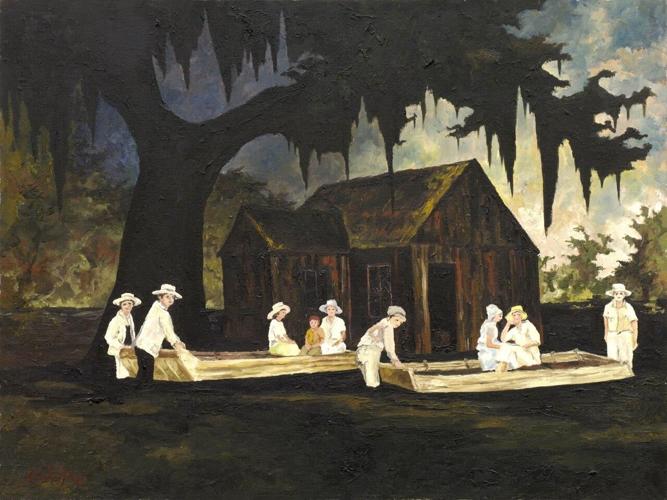 Before the 'Blue Dog,' George Rodrigue painted Cajun country | Arts ...